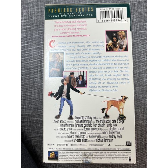 Media | The Truth About Cats Dogs Vhs | Poshmark